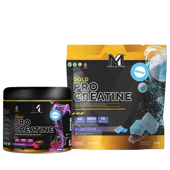 Kemasan Terbaru - Pro Creatine Pouch | Musclefirst